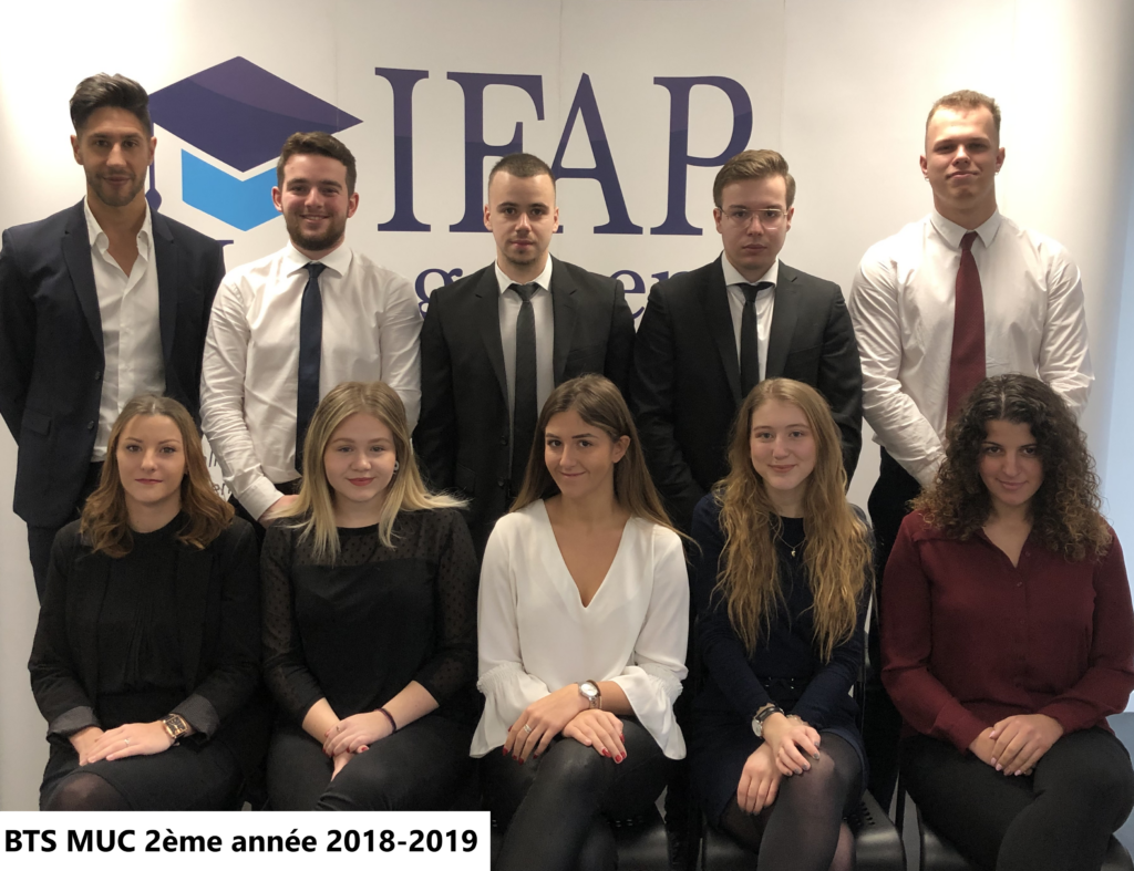 BTS MUC 2ème année 2018-2019 – IFAP Management