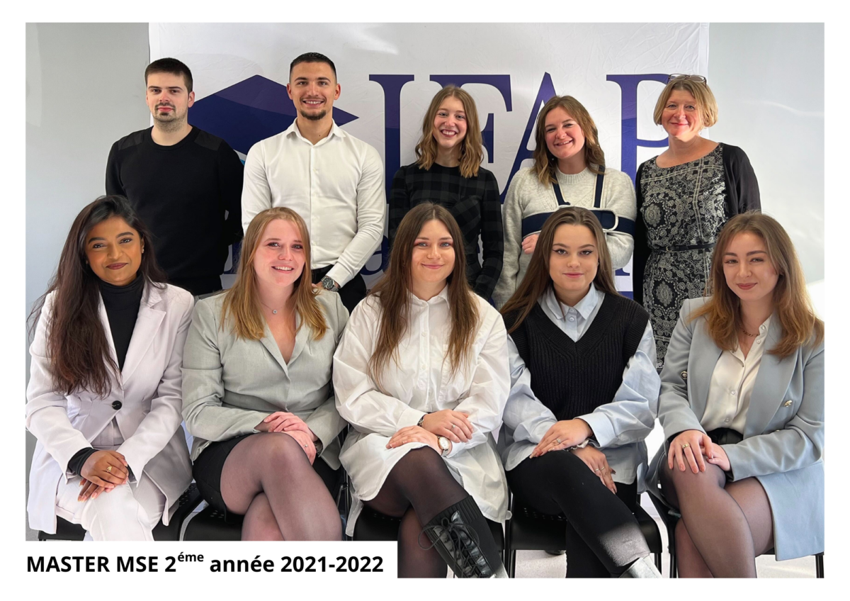 MASTER MSE 2ème année 2021-2022 – IFAP Management